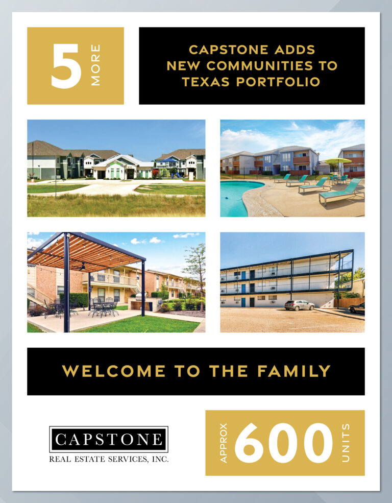 NEWS - Capstone Real Estate Services